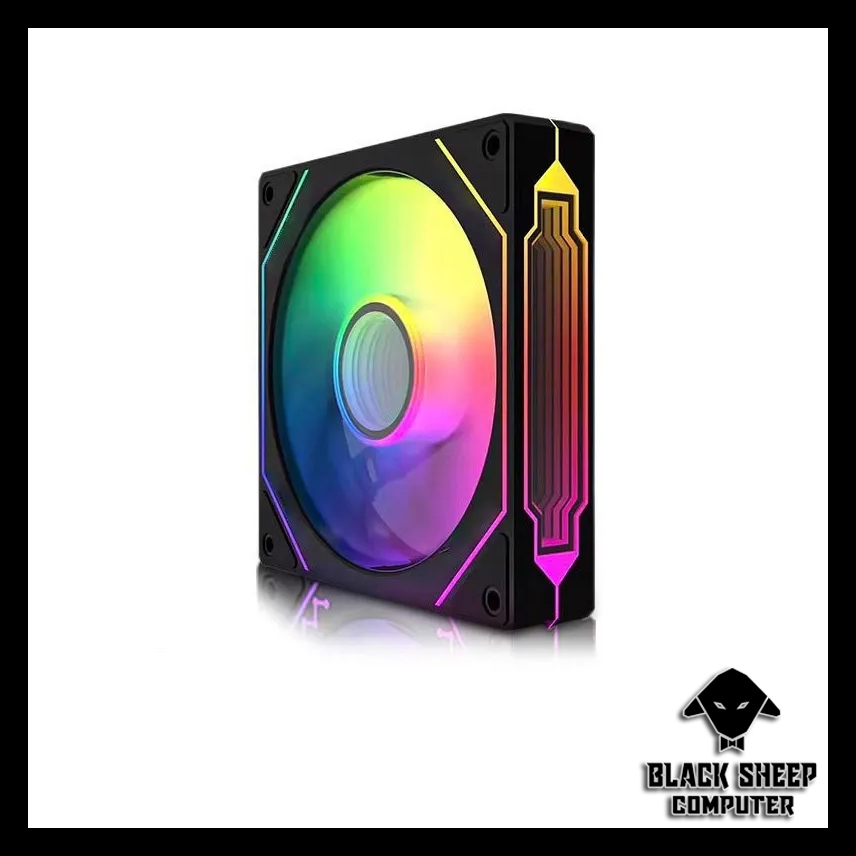 Quạt Fan LEOPARD F3 BLACK - 6Pin Kèm 4 Ốc (Không gắn nguồn cần Hub 6Pin ...