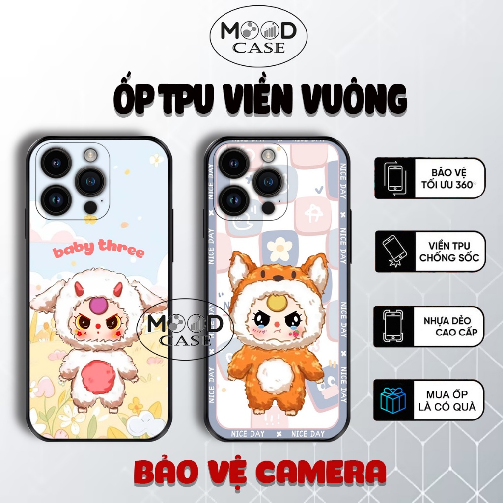 Ốp lưng Iphone 12 Pro Max Ip 12 Mini baby three V3 bé 3 pop mart ...