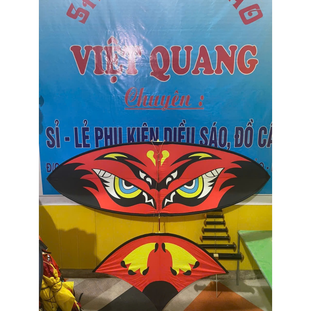 Diều cú đỏ (1m7-2m-2m5) 2m và 2m5 nan tím VIP | Shopee Việt Nam