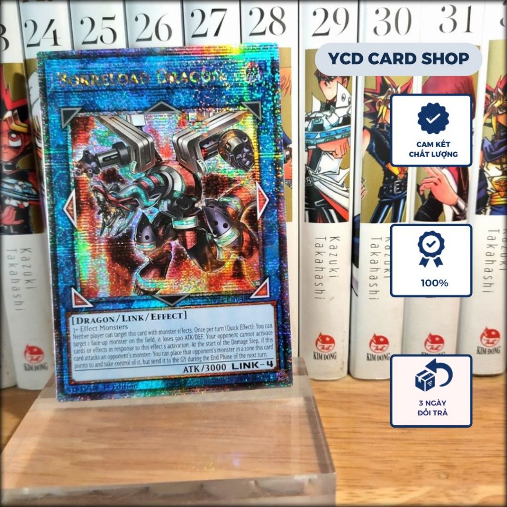 [YCDcardgame] Thẻ Bài Yugioh Chính Hãng Borreload Dragon – 25th Secret Rare | Shopee Việt Nam
