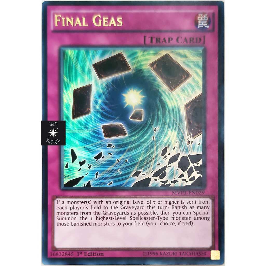 [BaK Yu-Gi-Oh!] [Thẻ Bài Chính Hãng] Final Geas |EN| Ultra Rare ...