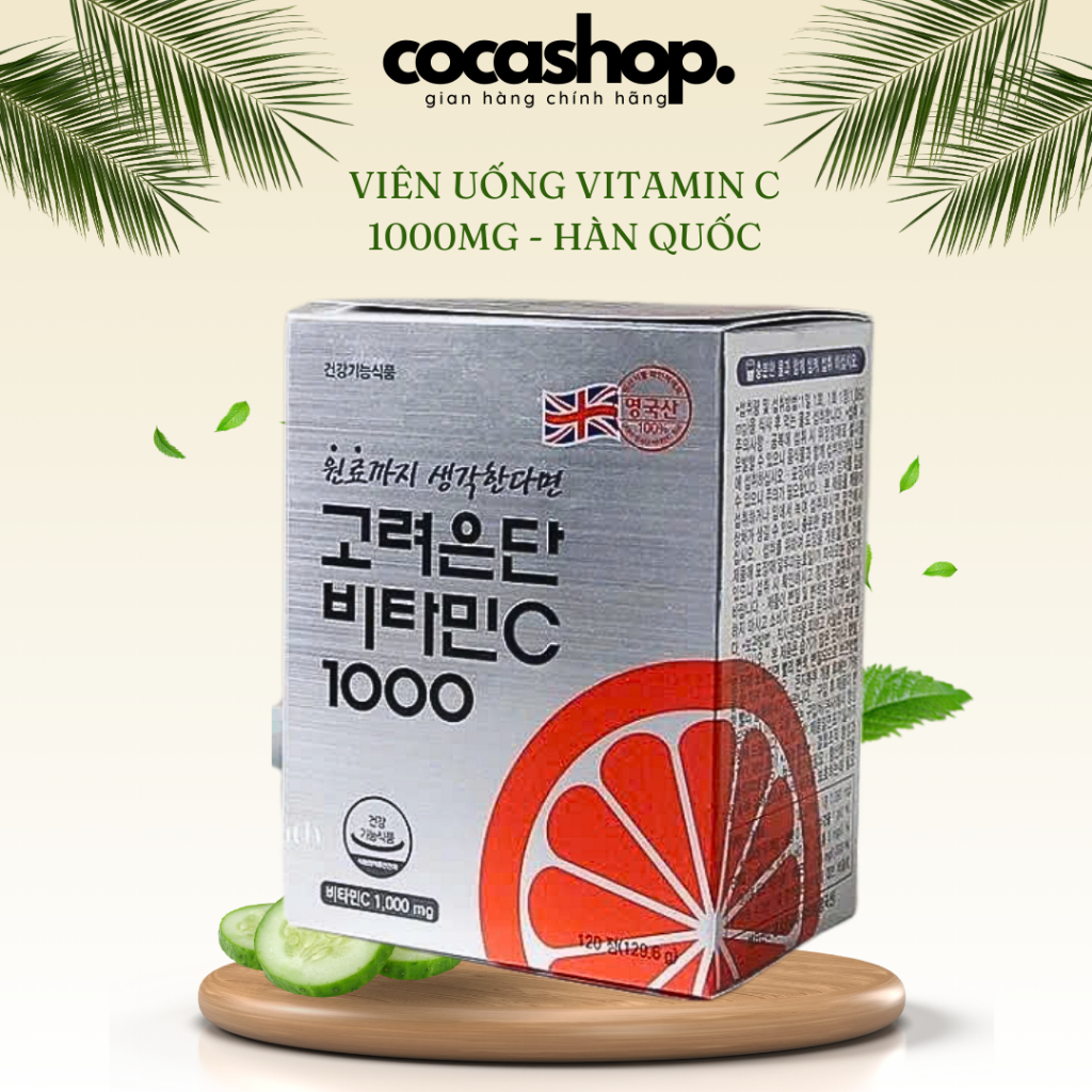 Coca.shop Viên uống Vitamin C 1000mg Eundan Yuhan Hàn Quốc trắng da ...