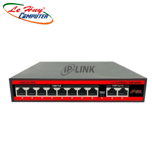 Switch IP-Link IPL-SW08POE 8 Port PoE + 2 Port Up Link - Hàng chính ...