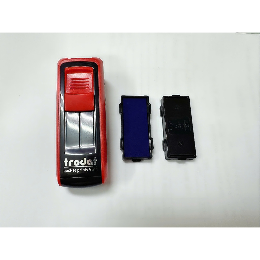 Khay mực của dấu tên bỏ túi Trodat 9511 Pocket Printy stamp | Shopee ...