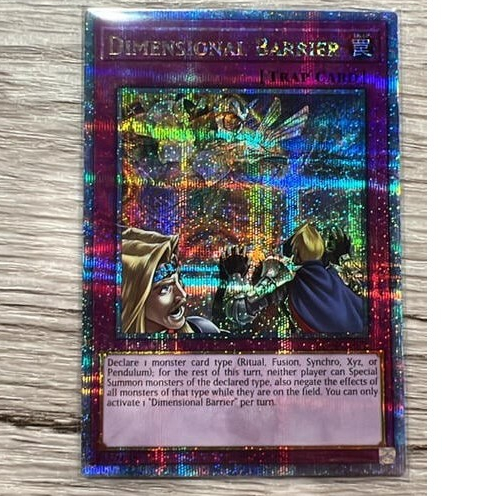 QCSR [ AE ] Lá bài thẻ bài Dimensional Barrier RC04-AE073 - Tặng bọc bài nhựa bảo quản | Shopee ...