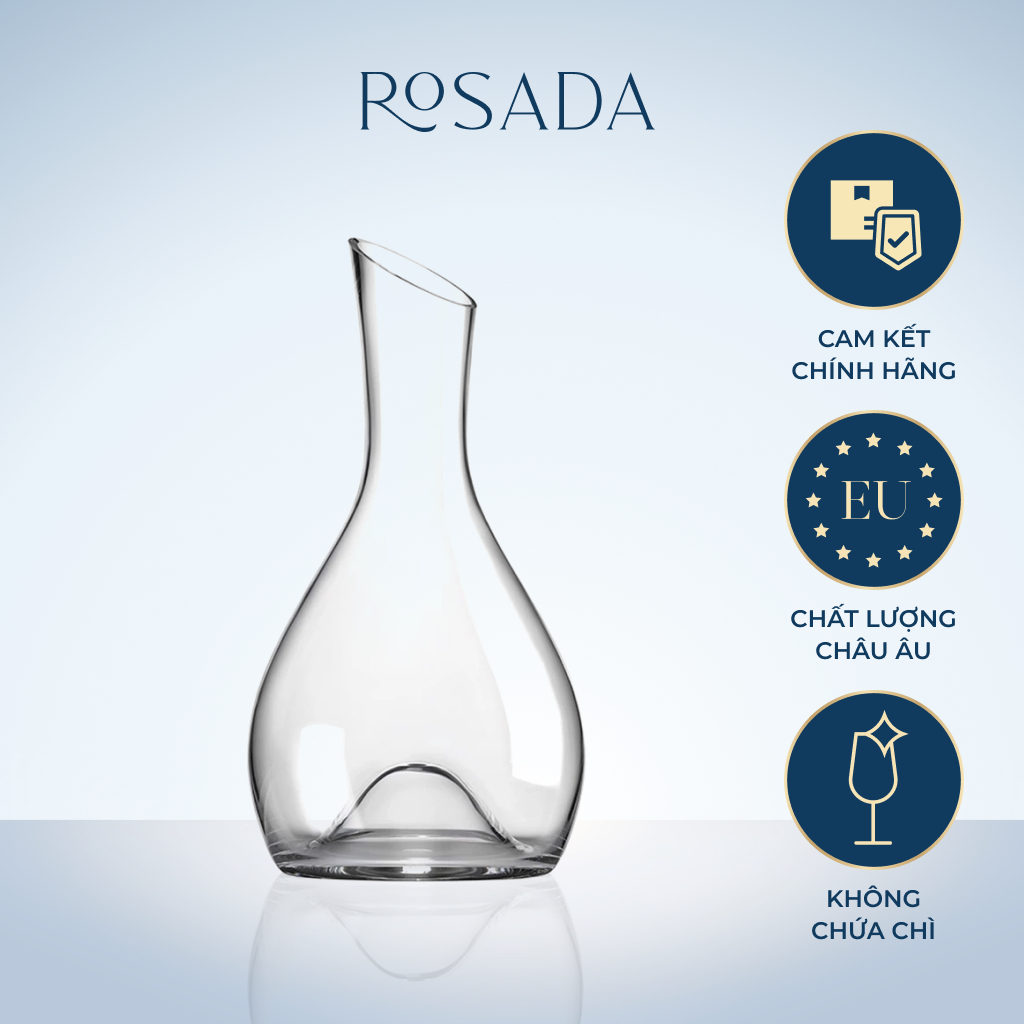 Bình lắc rượu vang Handmade Rona 1500ml | Shopee Việt Nam