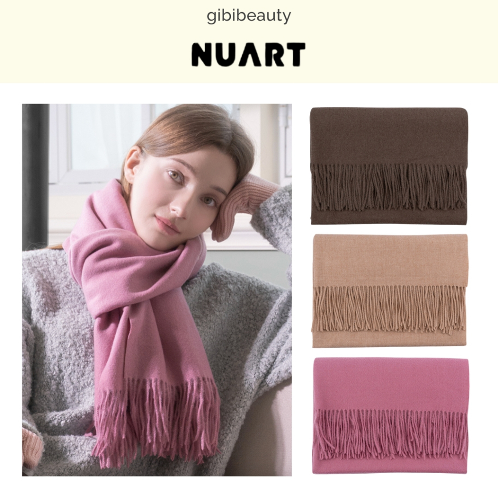 Khăn choàng NUART Fluffy Basic Muffler | Shopee Việt Nam