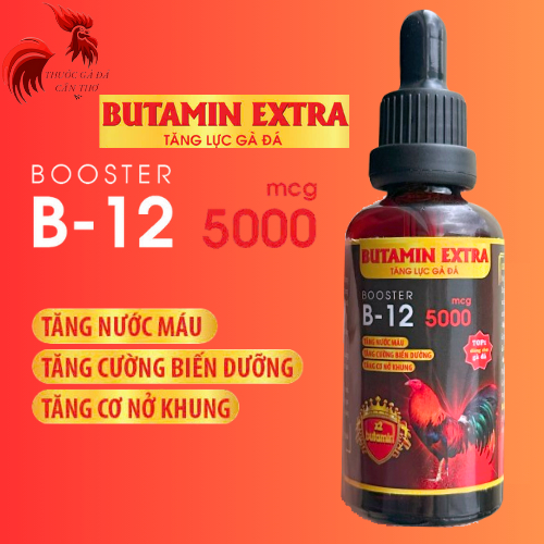 Butamin B12 5.000 nuôi gà chế độ tăng bo, nở khung tăng nước máu hừng ...