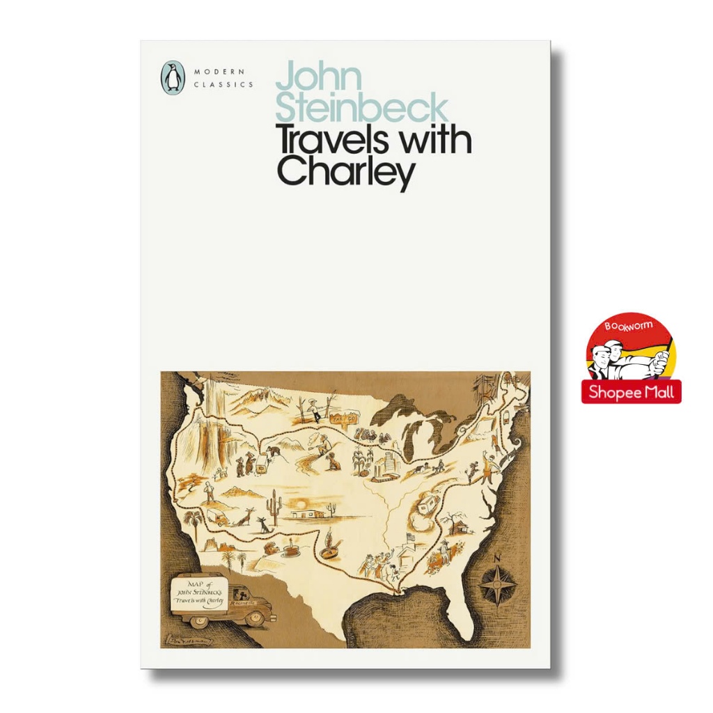 Sách - Travels with Charley by John Steinbeck - Nobel Prize - Penguin ...