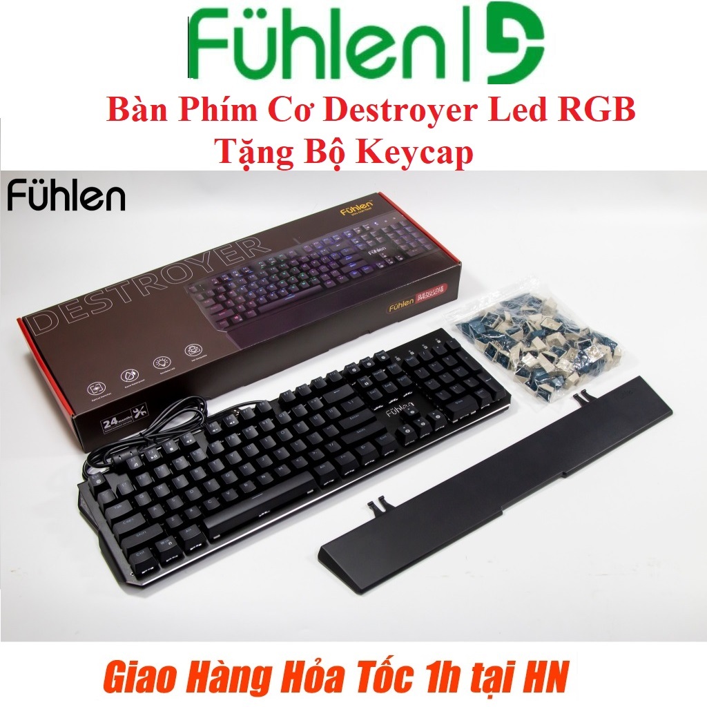 Bàn Phím Cơ Gaming Fuhlen Eraser/Destroyer - Fuhlen E/D - Led Rainbow ...
