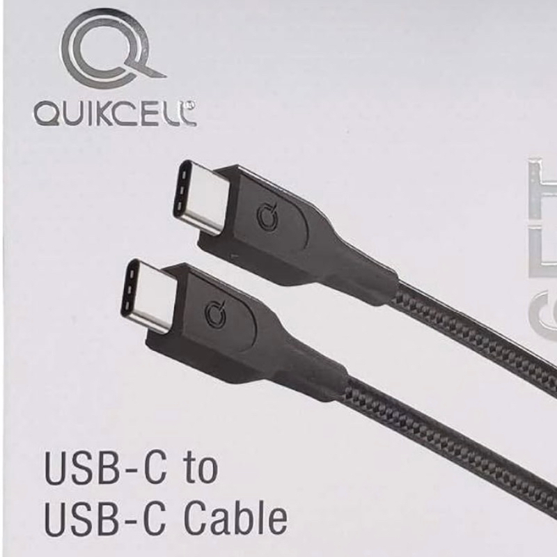 Cáp Type C to C Quikcell 3A 60W thương hiệu Mỹ (Không Hộp) | Shopee ...