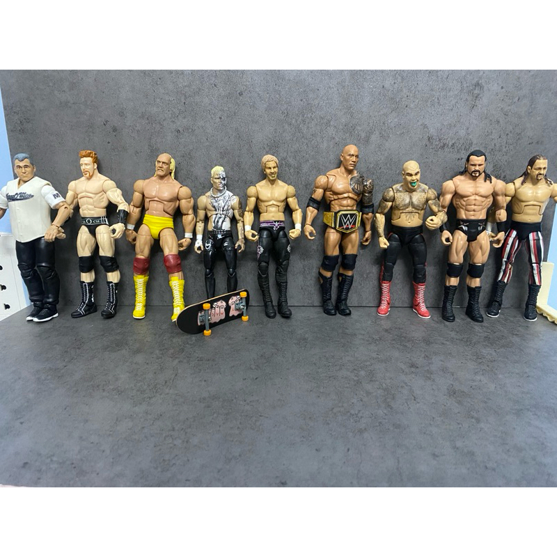 MÔ HÌNH ĐÔ VẬT WWE ELITE/BASIC CÓ KHỚP CHÍNH HÃNG MATTEL (CÓ SẴN_2ND ...
