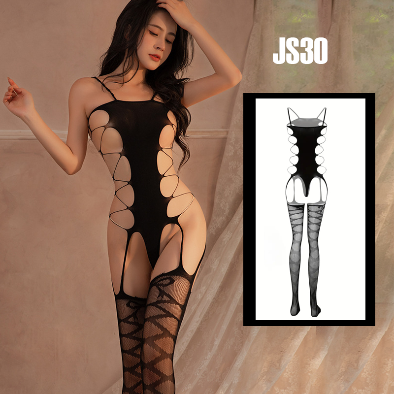 Bộ ngủ Ren Sexy Váy liền thân Bodysuit Gợi cảm Quyến rũ JS30 Đồ ngủ nữ Jumsuit Cám dỗ Cuốn hút ...