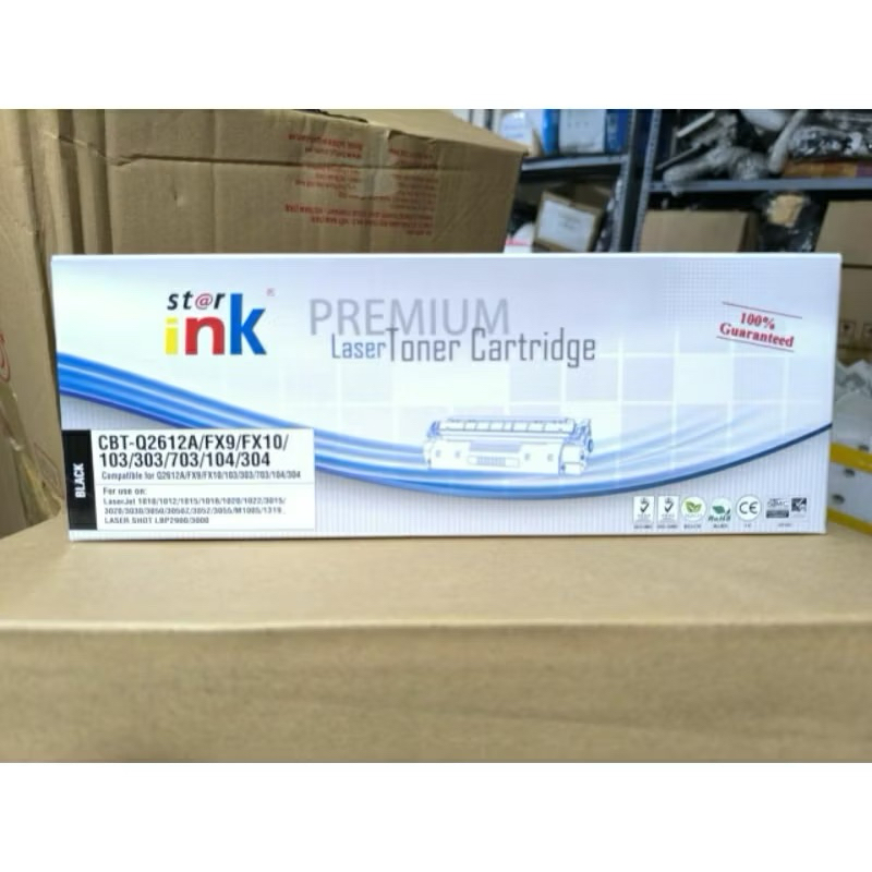 Hộp mực in Starink 12A- 303/703 dùng cho máy Canon 2900/3000/HP1020 | Shopee Việt Nam