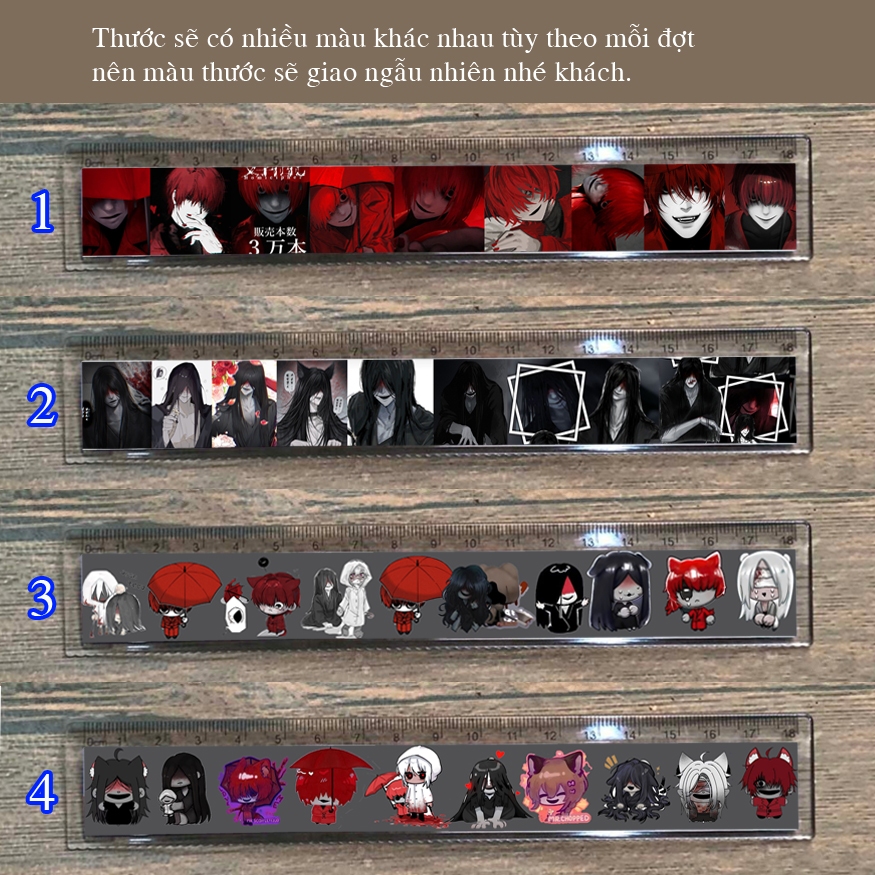 Thước Homicipher Mr. Scarletella Mr. Chopped Mr. Hood Mr. Crawling Mr ...