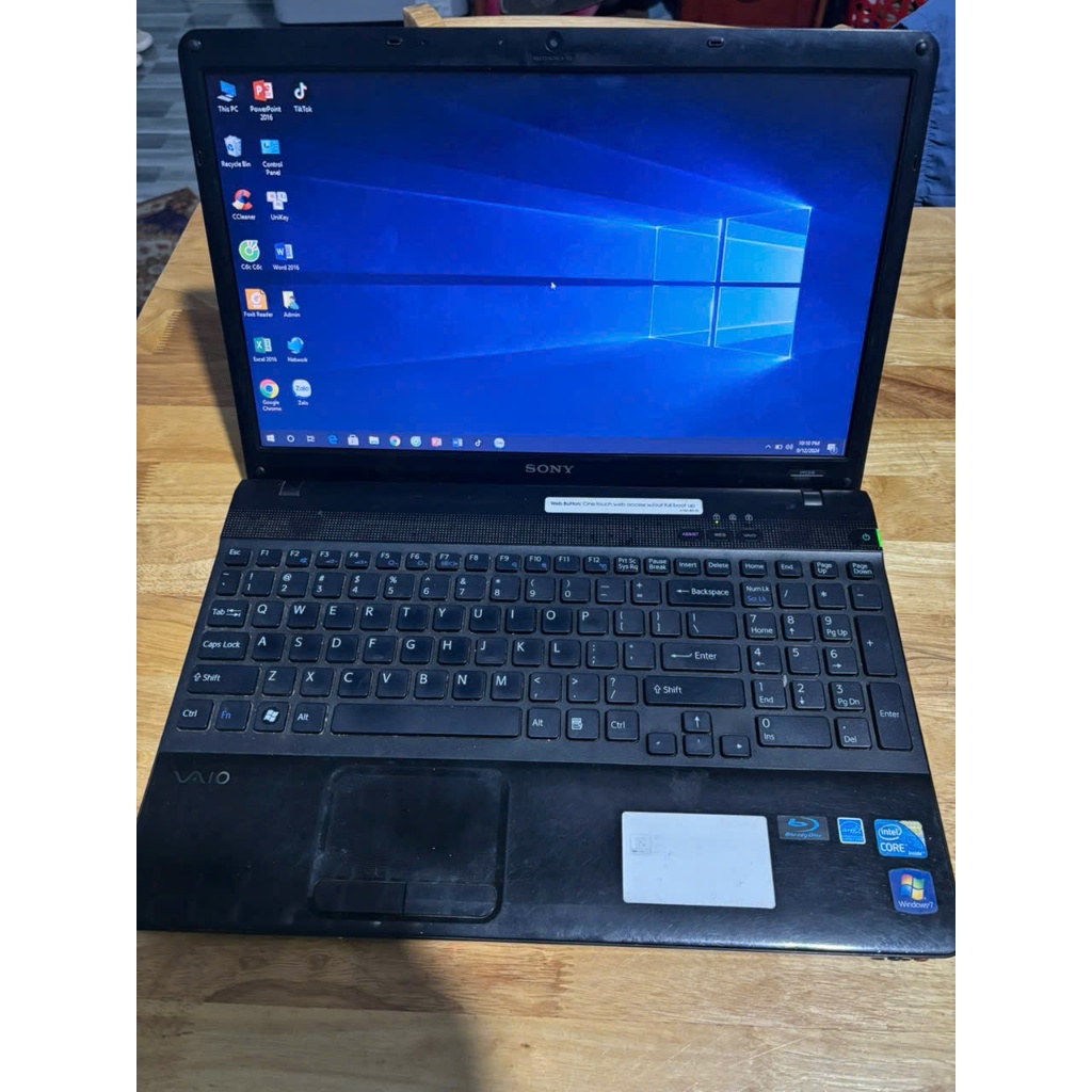 laptop sony vaio i5 gen 1, Ram 4g , ssd 128g . màn 15.6inh, | Shopee ...