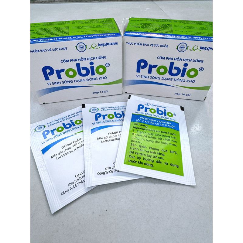 Men vi sinh Probio - Hộp 14 gói | Shopee Việt Nam