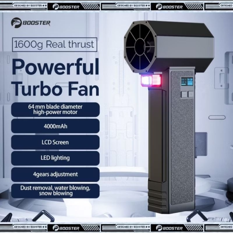 [47] Quạt Phản Lực TF64 Chính Hãng Booster Dùng Trong Du Lịch - Sấy Khô ...