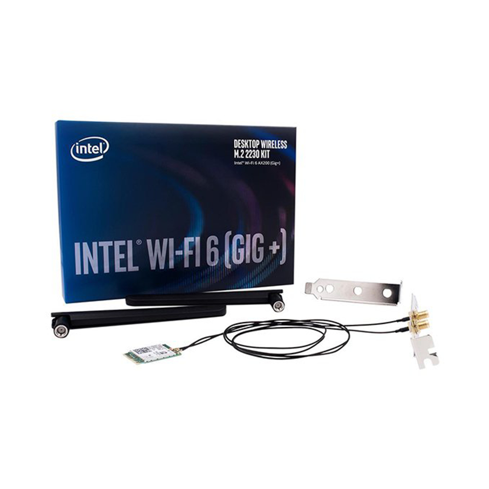 Card mạng intel Wifi 6 cho máy tính bàn Kit AX200 | Shopee Việt Nam