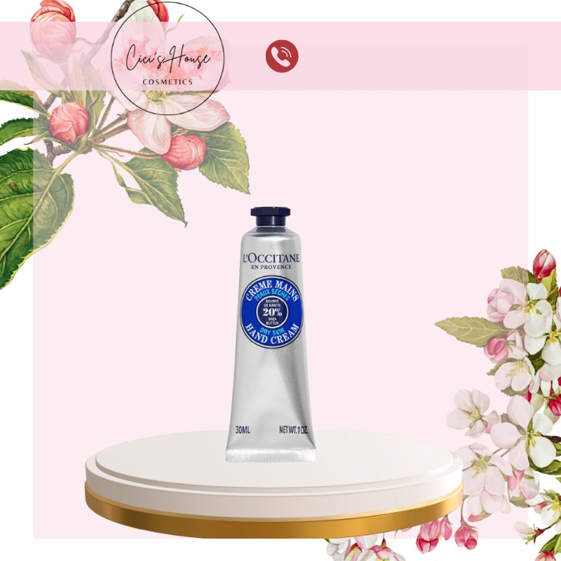 Kem tay Loccitane Shea Butter 20% 30ml fullbox | Shopee Việt Nam