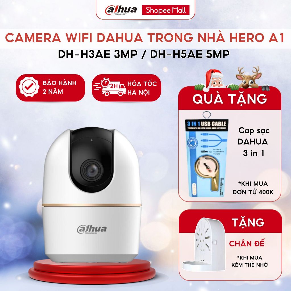 Camera DAHUA trong nhà Hero A1 DH-H2AE / DH-H3AE / DH-H4AE / DH-H5AE ...