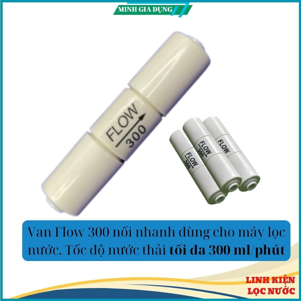 Van Flow 300 cho máy lọc nước nối nhanh Đài Loan | Shopee Việt Nam
