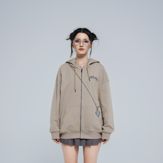 Áo Khoác Nỉ BOO Unisex 2 Da Logo Entry BOOLAAB | Shopee Việt Nam