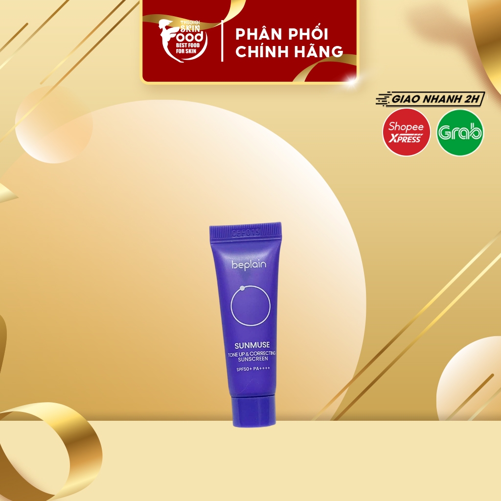 [HB Gift] Kem Chống Nắng Mini Beplain Sunmuse Tone Up & Correcting ...