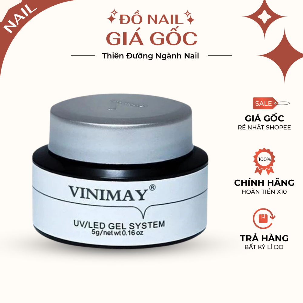 Gel nhện trong suốt Vinimay chính hãng chất đậm đặc - Gel nhện đặc hũ 5g | Shopee Việt Nam