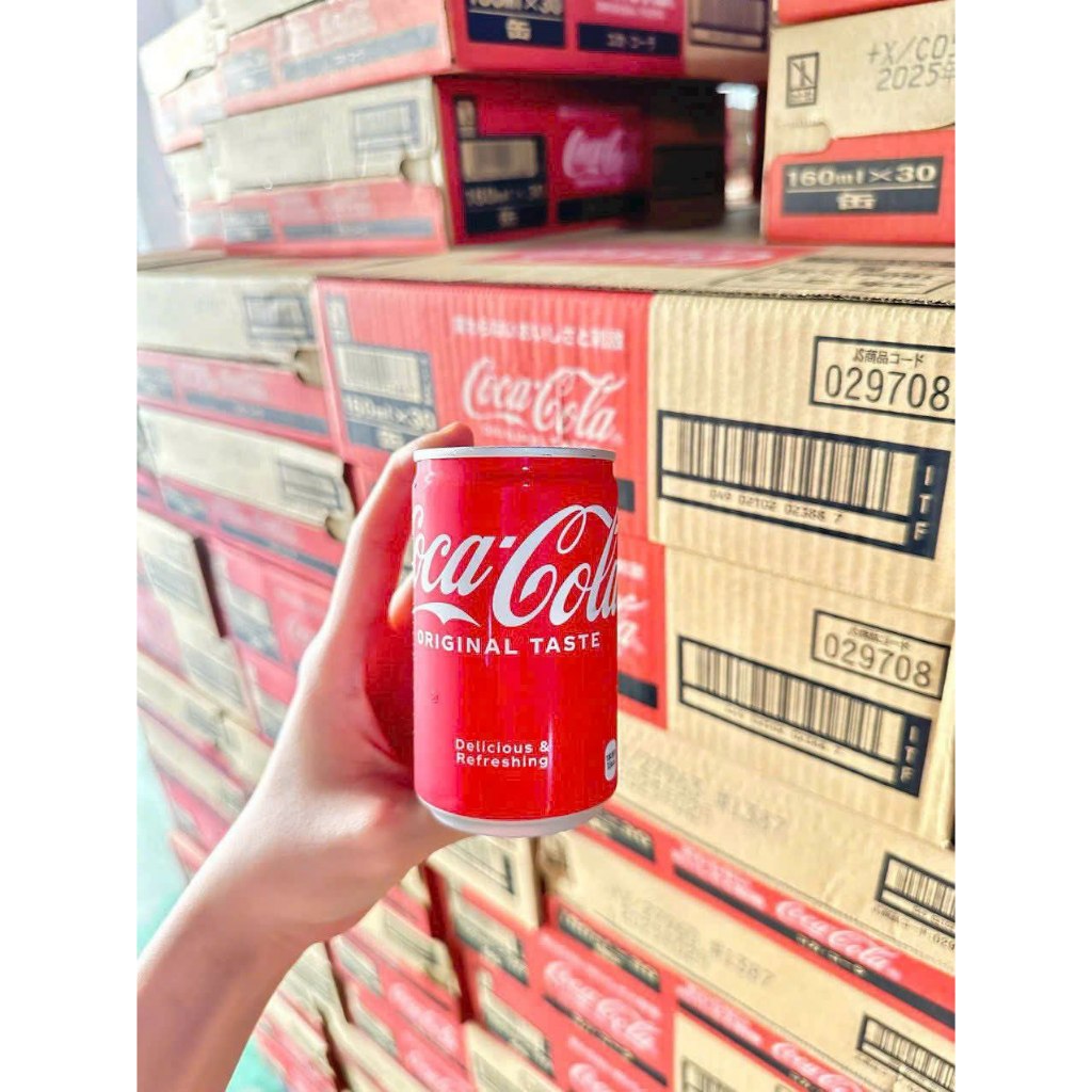 Thùng Coca Nhật Mini 30 lon x 160ml ship hỏa tốc | Shopee Việt Nam