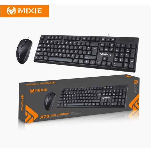 Combo Phím Chuột Có Dây MIXIE X70S , Chính Hãng 100%, Bảo Hành 12 Tháng , 1 Đổi 1 | Shopee Việt Nam