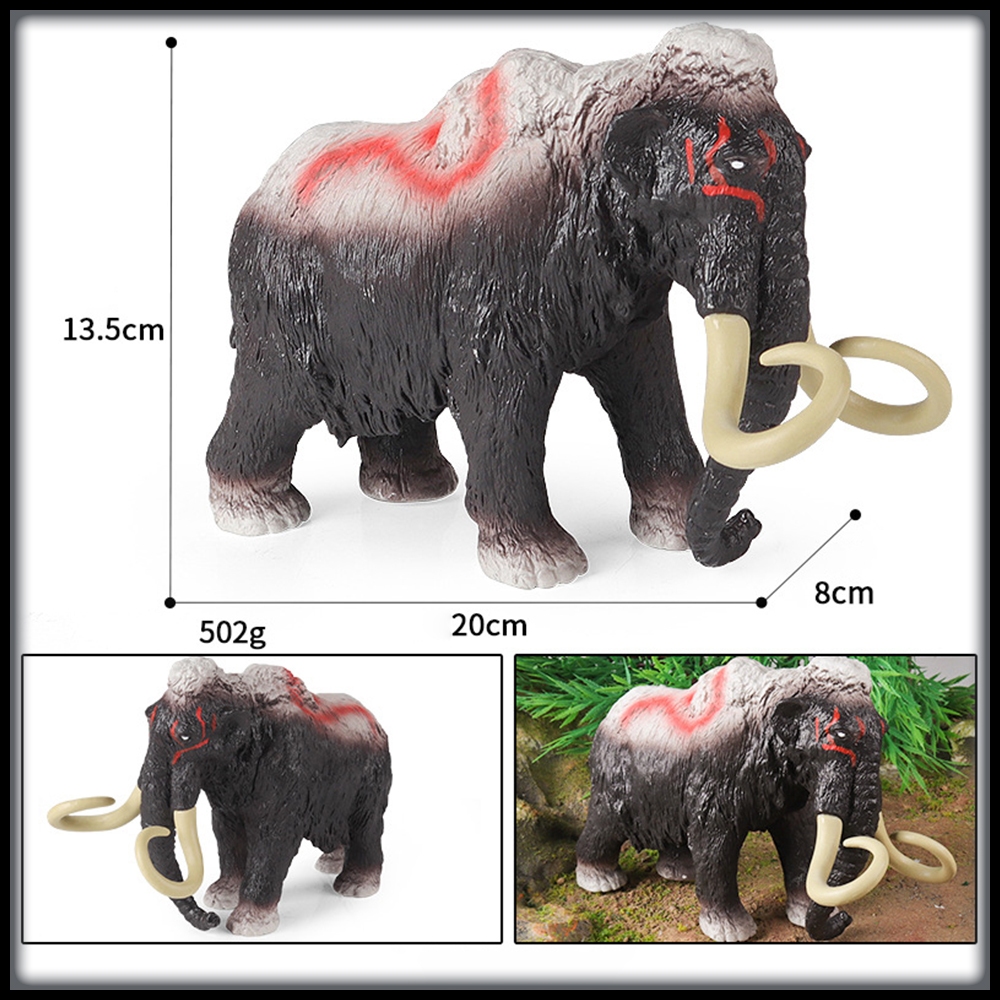 Mô hình động vật con voi ma mút phiên bản đặc biệt Đồ trưng bày Quà ...
