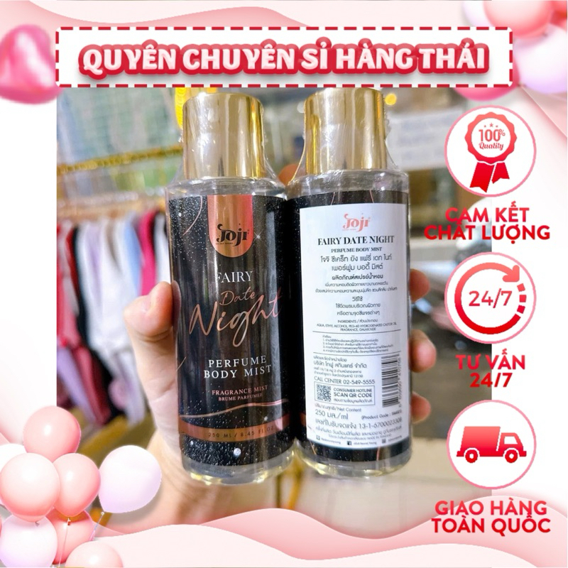 Chai xịt body mist joji nội địa thái lan | Shopee Việt Nam