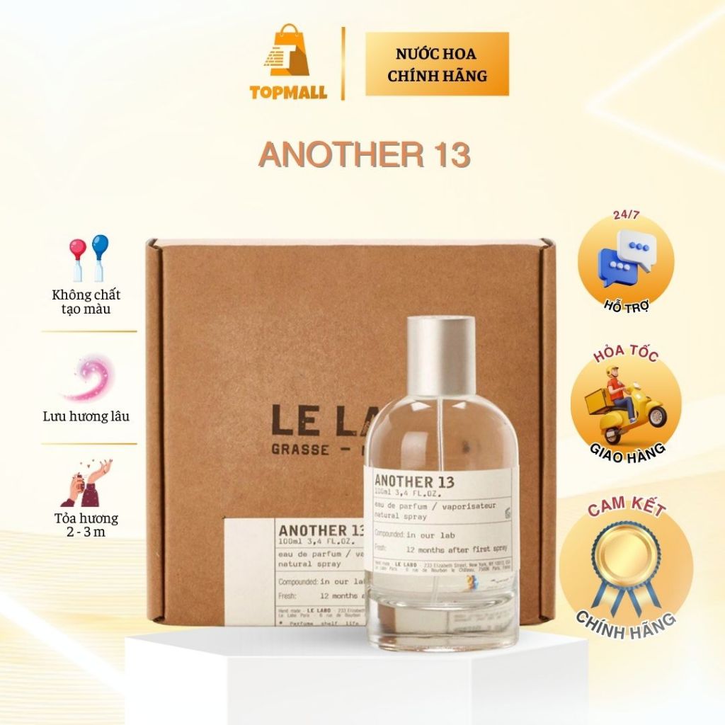 [Chính Hãng-Thơm Lâu] Nước Hoa LE.LABO 13, 33, 29, 31,28,55,41 bao sang chảnh-TOPMALL | Shopee ...