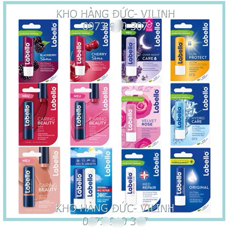 [Bill Đức] Son dưỡng môi Labello | Shopee Việt Nam