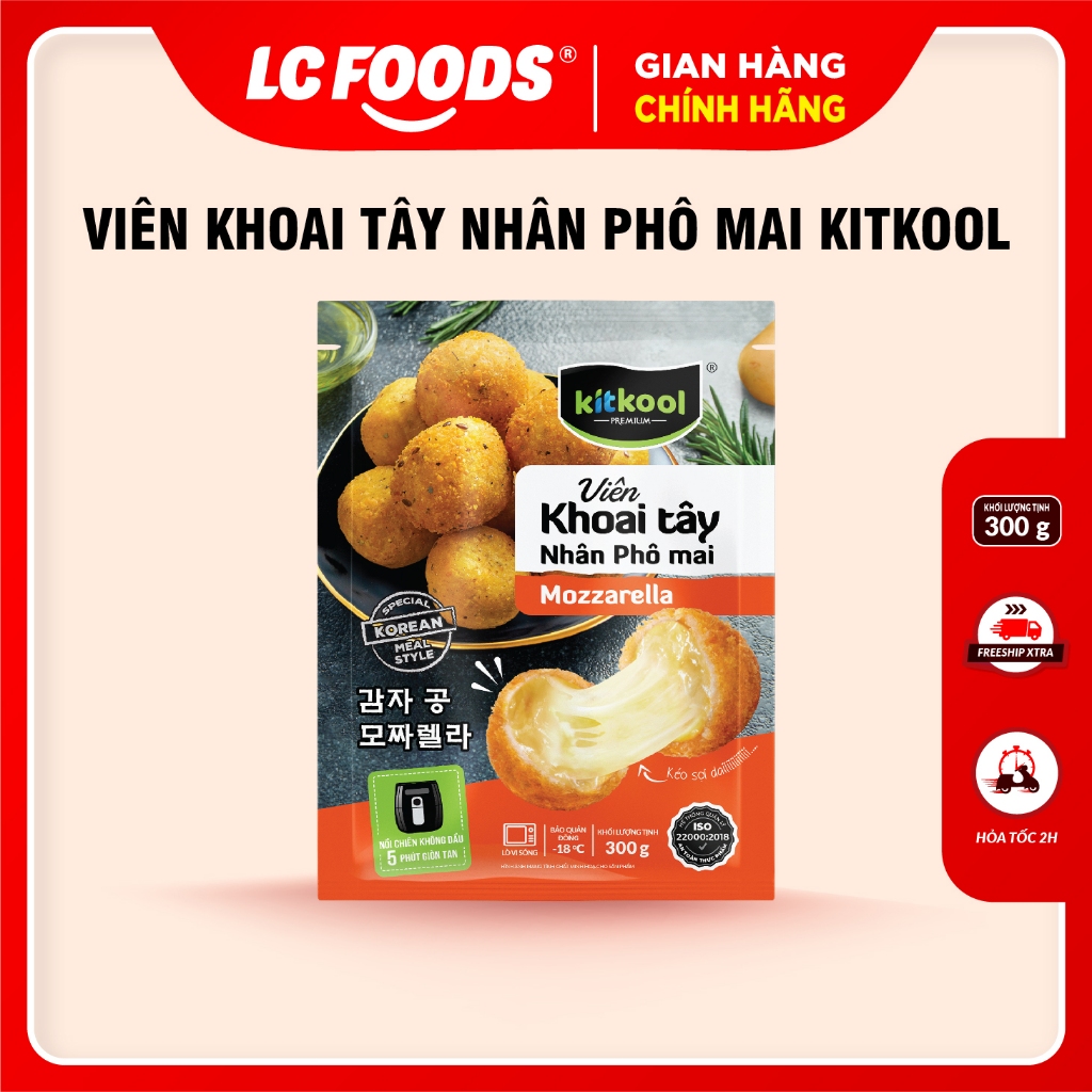 Viên Khoai Tây Nhân Phô Mai KITKOOL 300g | Shopee Việt Nam