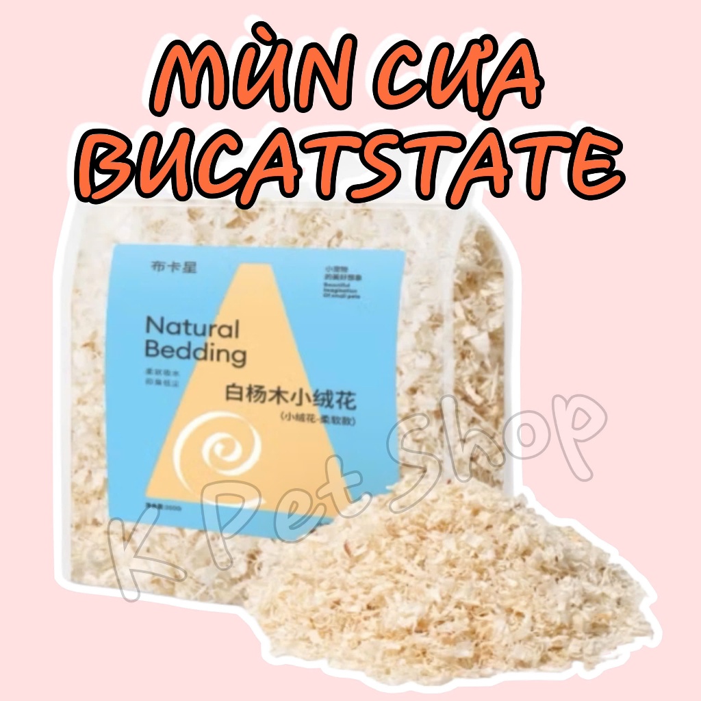 Mùn Cưa Bucatstate Mùn Cưa Lót Chuồng Tạo Hình Đào Bới Cho Hamster Thỏ ...