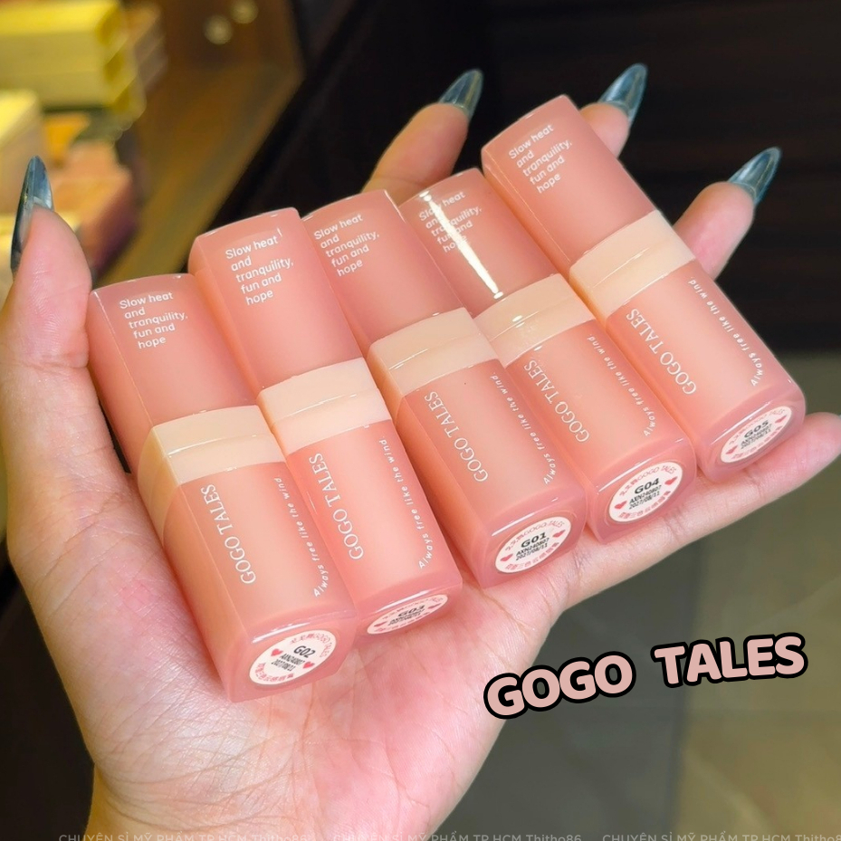 Son Môi Thỏi Hai Màu GOGO TALES Cloud Feeling GT700 - GogoTales son lì ...
