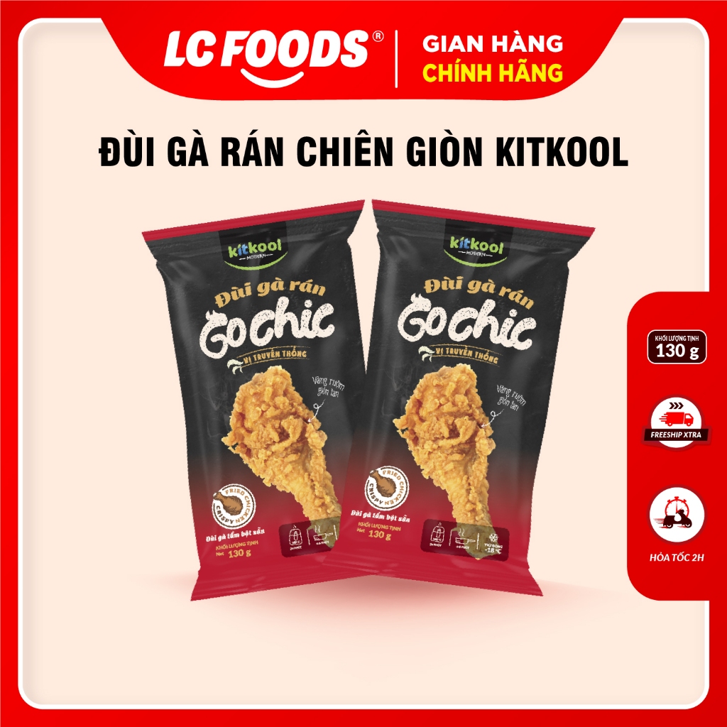 Đùi Gà Rán Chiên Giòn KITKOOL 130g | Shopee Việt Nam