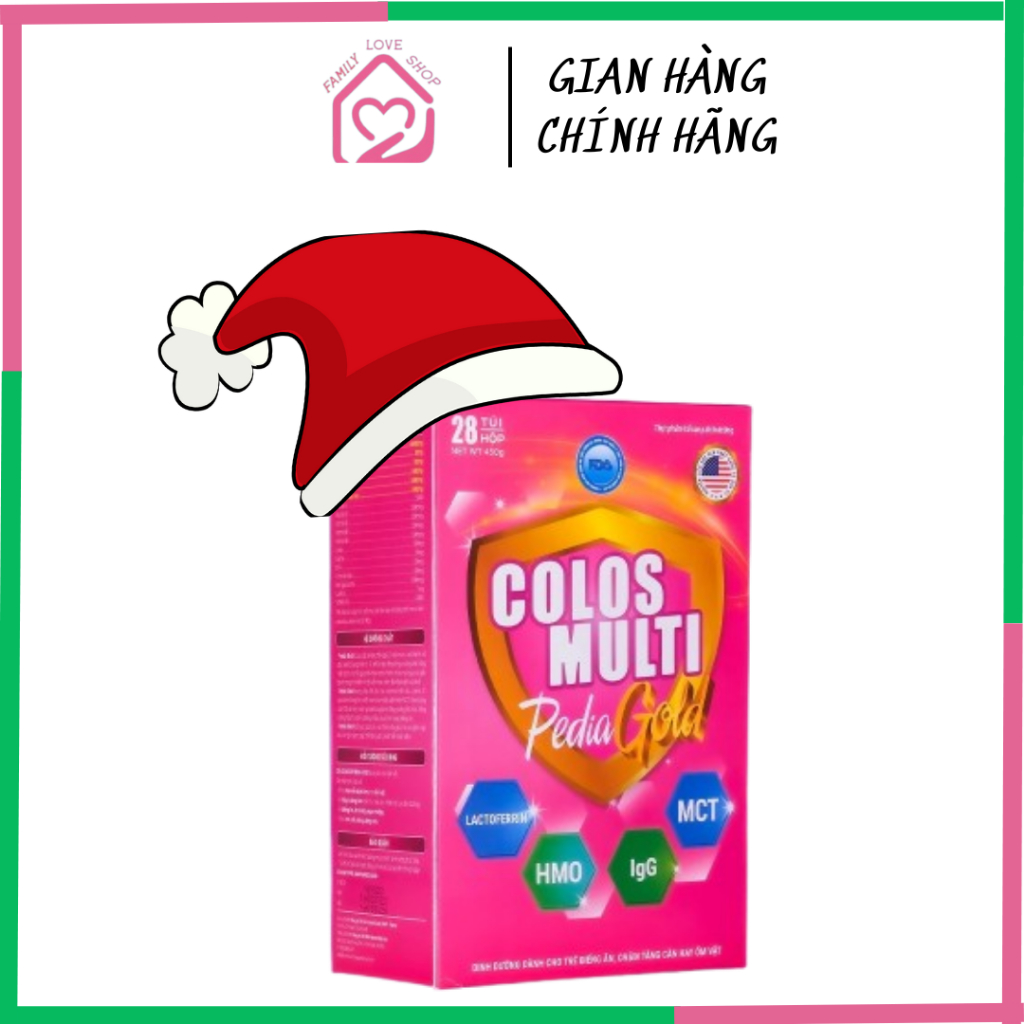 Mama Sữa Non Colosmulti Pedia Gold Chính Hãng Hộp 450g 28 gói 16g ...