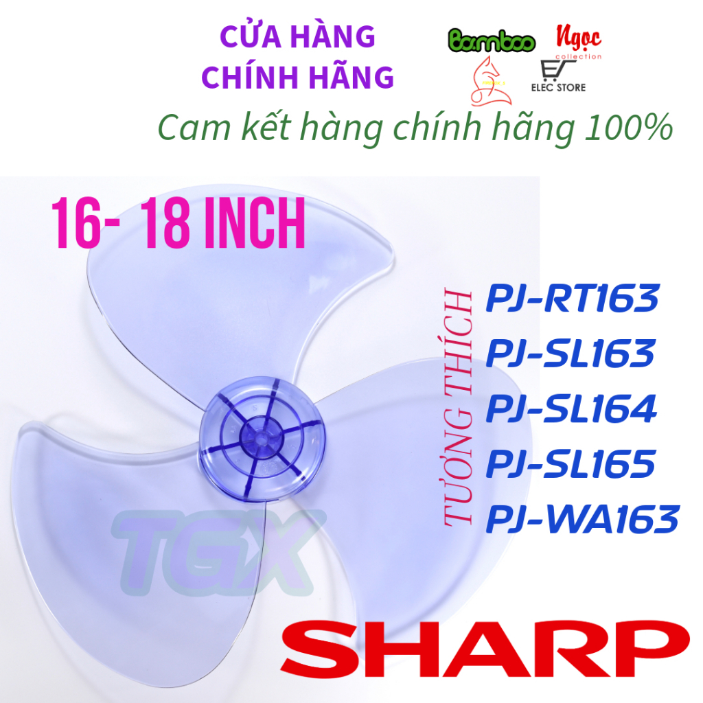 Cánh Cho Quạt SHARP 16-18 inch | Shopee Việt Nam