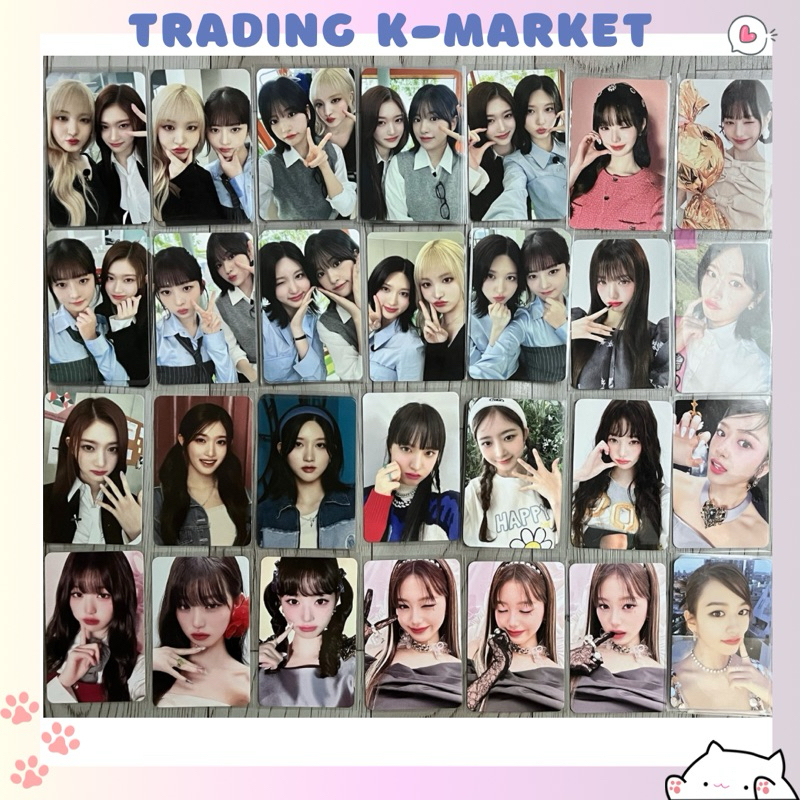 IVE bo góc photocard official chính hãng Wonyoung Rei Liz Iseo Gaeul ...