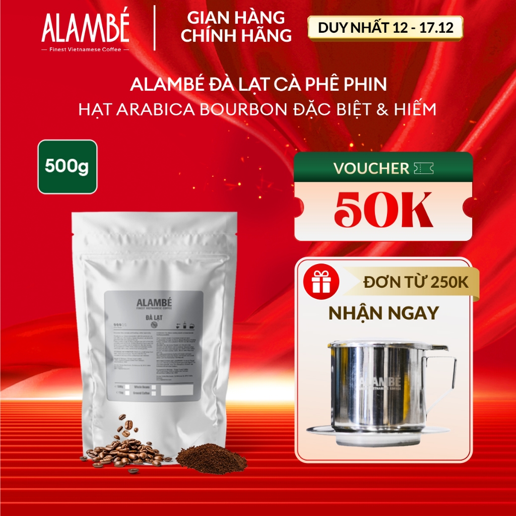 Specialty Coffee - ALAMBÉ Đà Lạt 500g - Cà phê rang xay/nguyên hạt ...