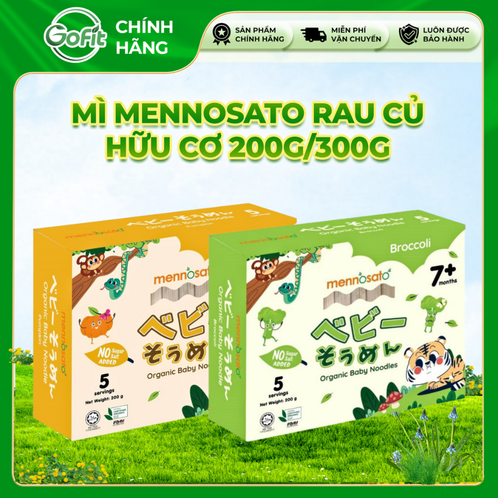Mì Ăn Dặm Rau Củ Hữu Cơ Mennosato Cho Bé Từ 7m, 240g, Gofit Mart ...