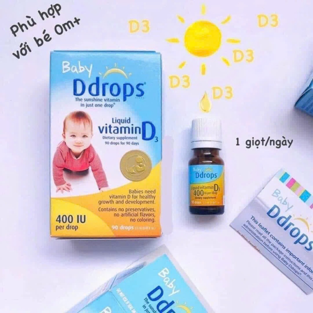 Vitamin D3 Baby Ddrops | Shopee Việt Nam