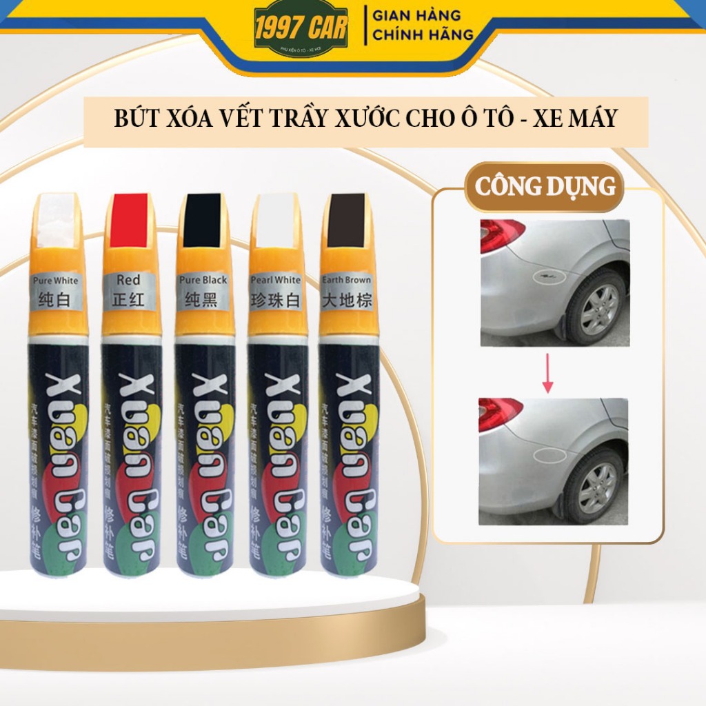 Bút Sơn Xoá Vết Xước Ô Tô Xuan Car, Che Mờ Vết Trầy Xước Sơn Xe Hơi Xe ...