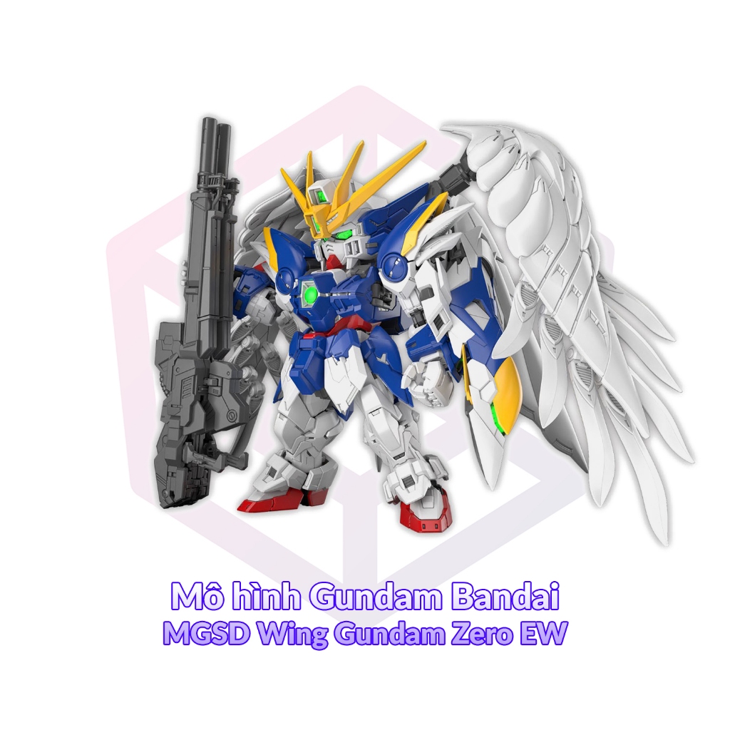 Mô hình Gundam Bandai MGSD Wing Gundam Zero EW [GDB] [BMG] | Shopee ...