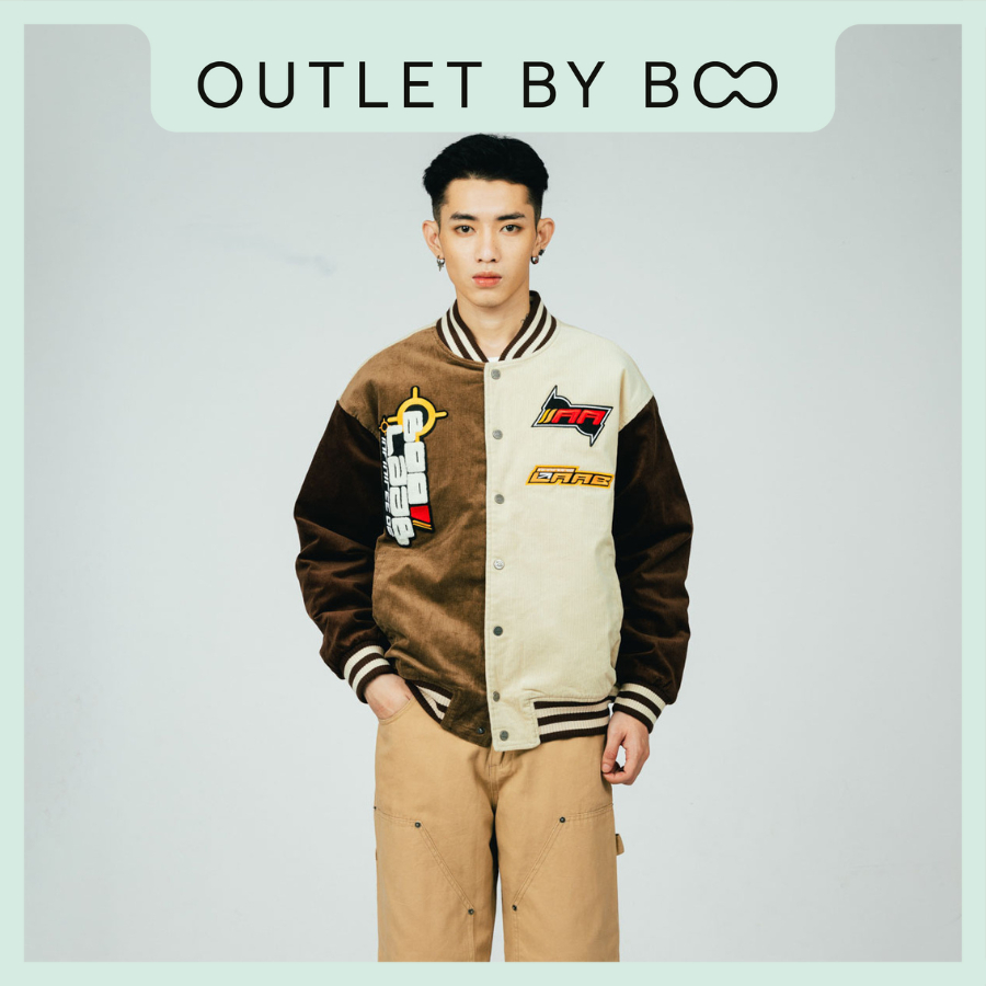 BOO Outlet - Áo Khoác Bomber Nhung Tăm Infinitee 06 BOOLAAB Thêu Cá ...