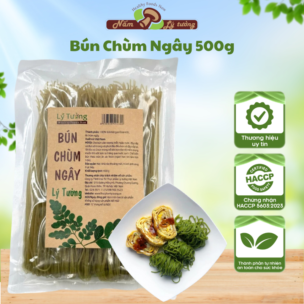 Bún Chùm Ngây 100% Hữu Cơ Giảm Cân Ăn Kiêng Thực Dưỡng Eat Clean Siêu Ngon Lý Tưởng Organic 500g ...