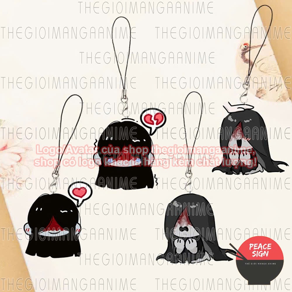 (HEAD) Dây treo điện thoại MR.CRAWLING BL in hình game anime mica ...